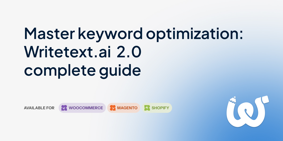 Master Keyword Optimization: WriteText.ai 2.0 Complete Guide